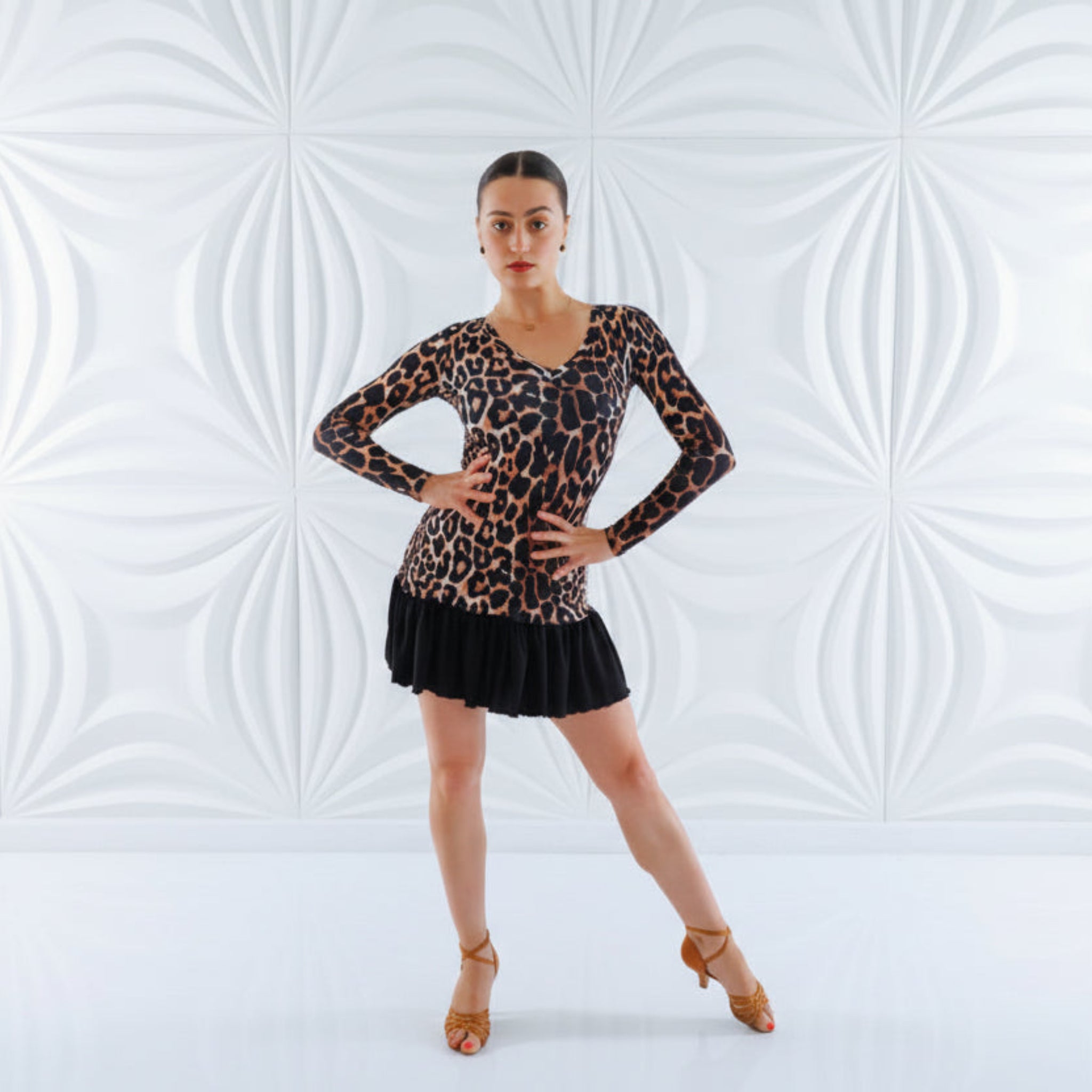 Feminine Flair Tunic | DanceDressing | Practice Collection – Dance Dressing